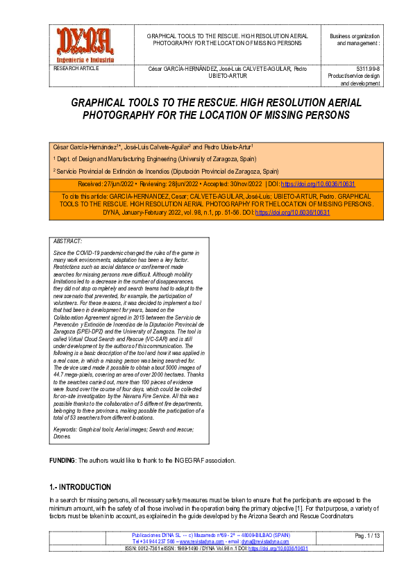 (PDF) Graphical Tools to the Rescue. High Resolution Aerial Photography ...