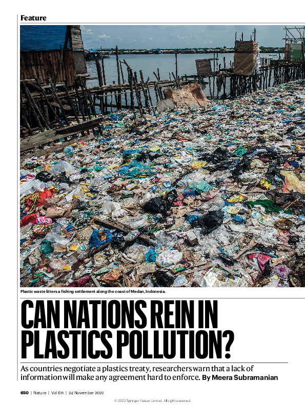 (PDF) Plastics tsunami: Can a landmark treaty stop waste from choking ...