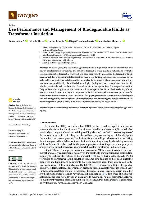 (PDF) Use Performance and Management of Biodegradable Fluids as ...