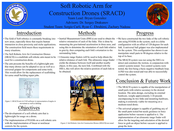 (PDF) Soft Robotic Arm for Construction Drones | Bryan Gonzalez - Academia.edu