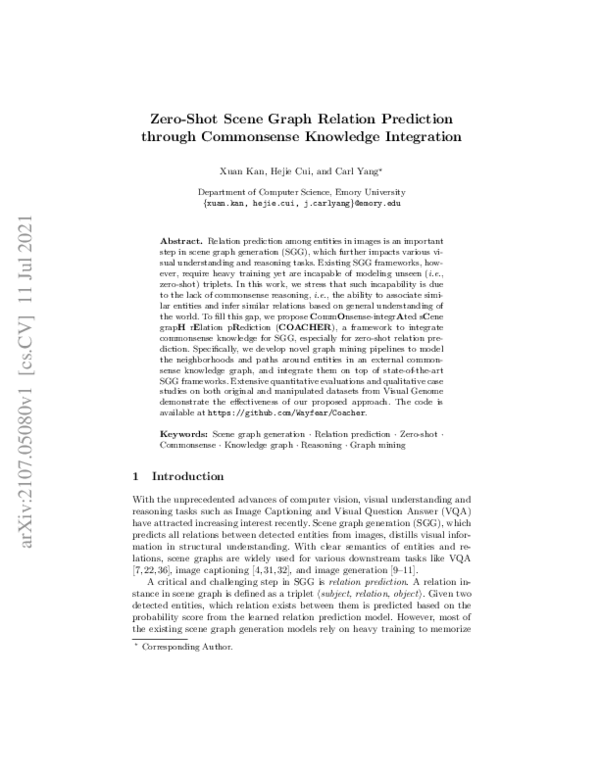 (PDF) Zero-Shot Scene Graph Relation Prediction Through Commonsense ...
