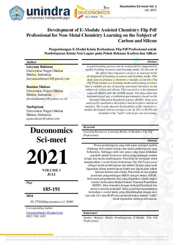 (PDF) Pengembangan E-Modul Kimia Berbantuan Flip Pdf Professional Untuk ...
