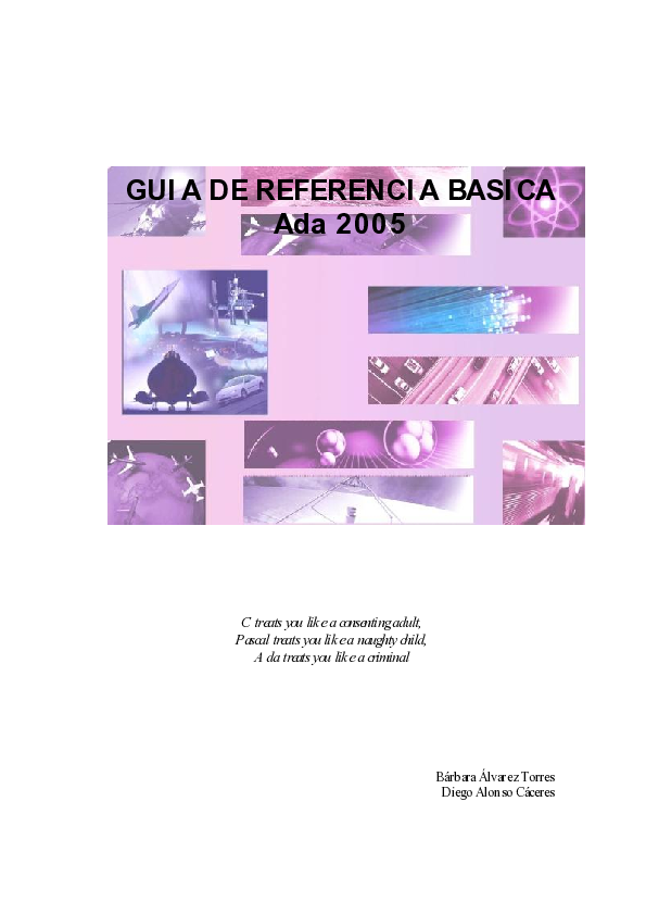 (PDF) Guía de referencia básica Ada, 2005