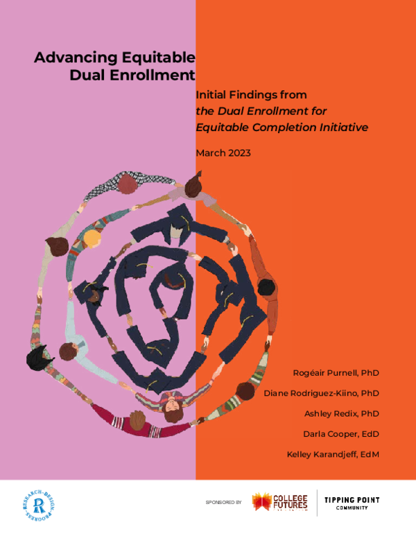 (PDF) Advancing Equitable Dual Enrollment: Initial Findings from the ...