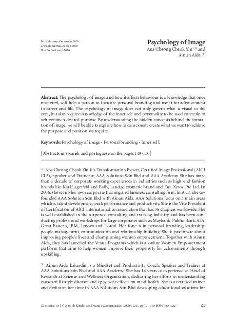 (PDF) Psychology of Image