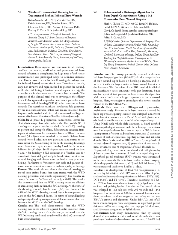 (PDF) 51 Wireless Electroceutical Dressing for the Treatment of Biofilm ...
