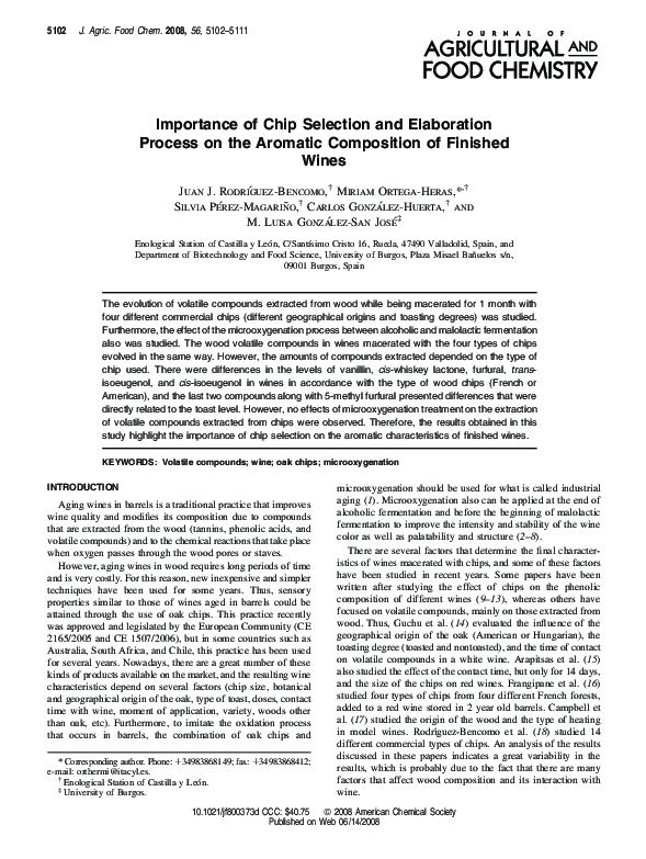 (PDF) Importance of Chip Selection and Elaboration Process on the ...