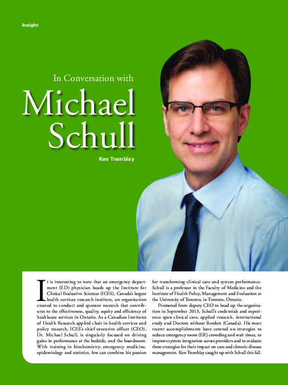 (PDF) In Conversation with Michael Schull
