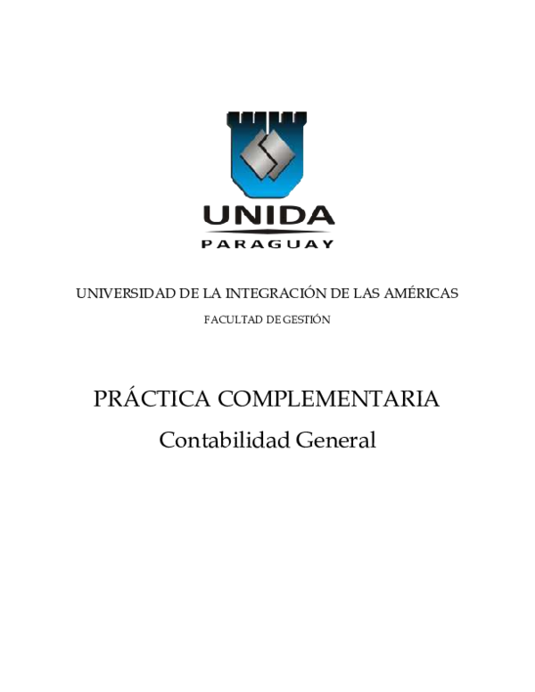 (PDF) PRACTICA COMPLEMENTARIA Contabilidad Gen