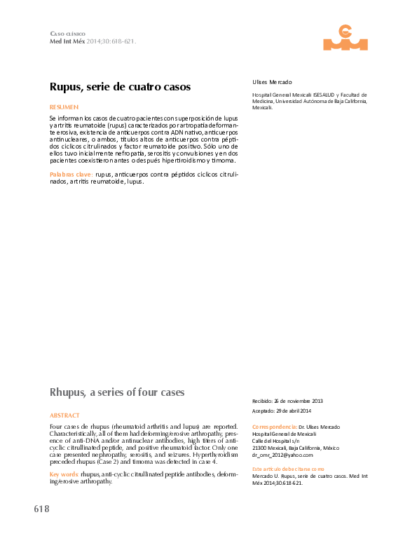 (PDF) Rhupus, a series of four cases