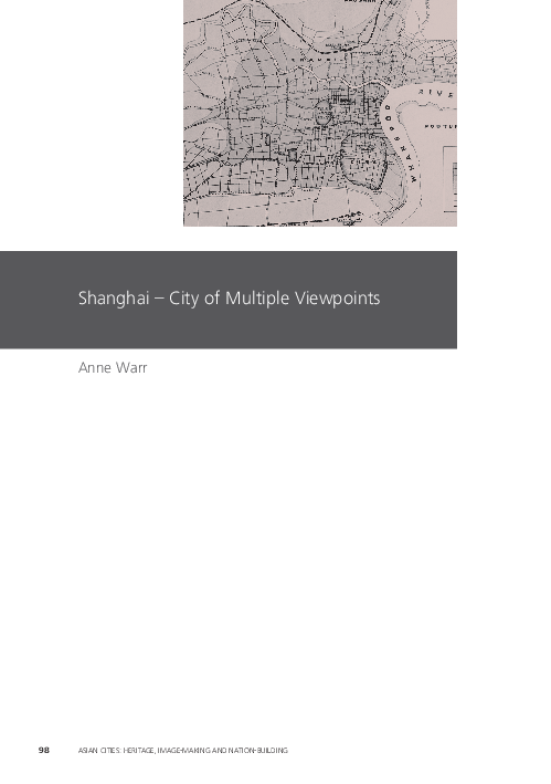 (PDF) Shanghai - city of multiple viewpoints