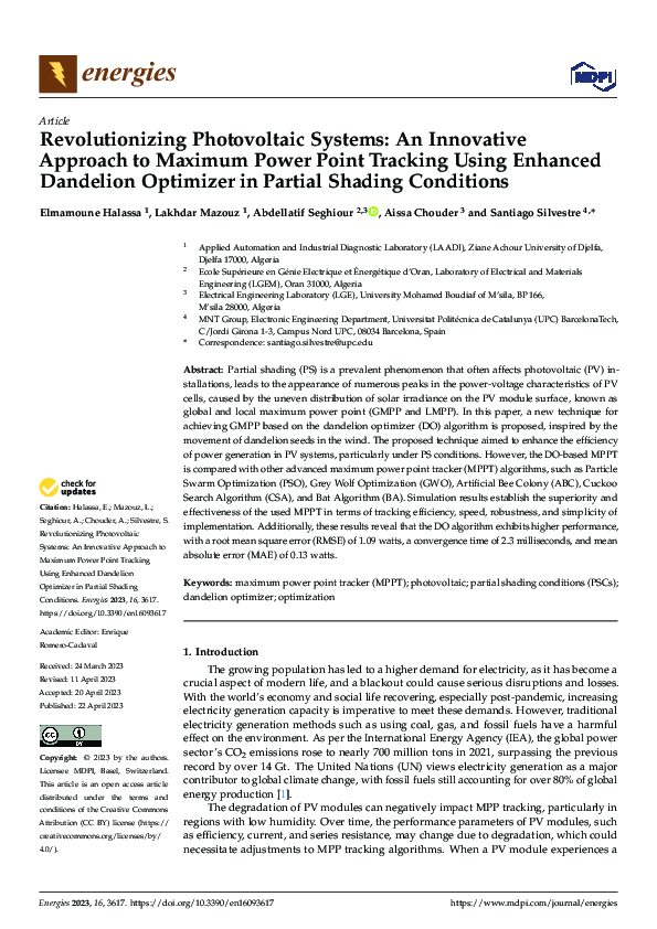 (PDF) Revolutionizing Photovoltaic Systems: An Innovative Approach to Maximum Power Point ...