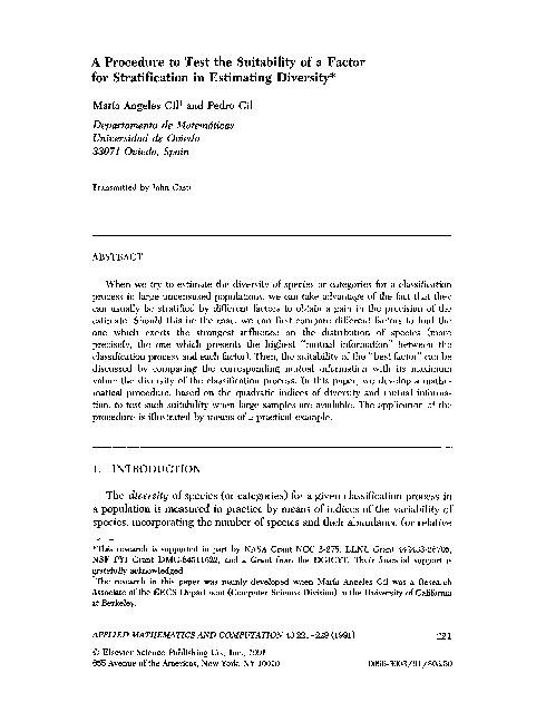 (PDF) A procedure to test the suitability of a factor for ...