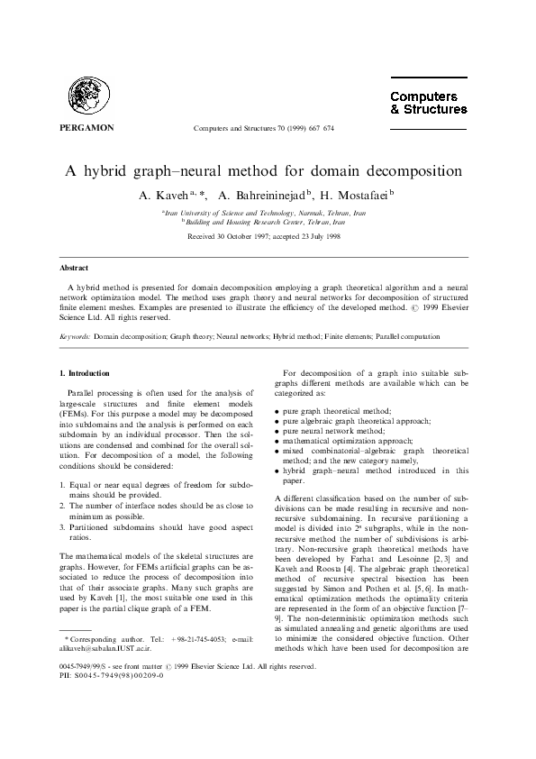 (PDF) A hybrid graph–neural method for domain decomposition