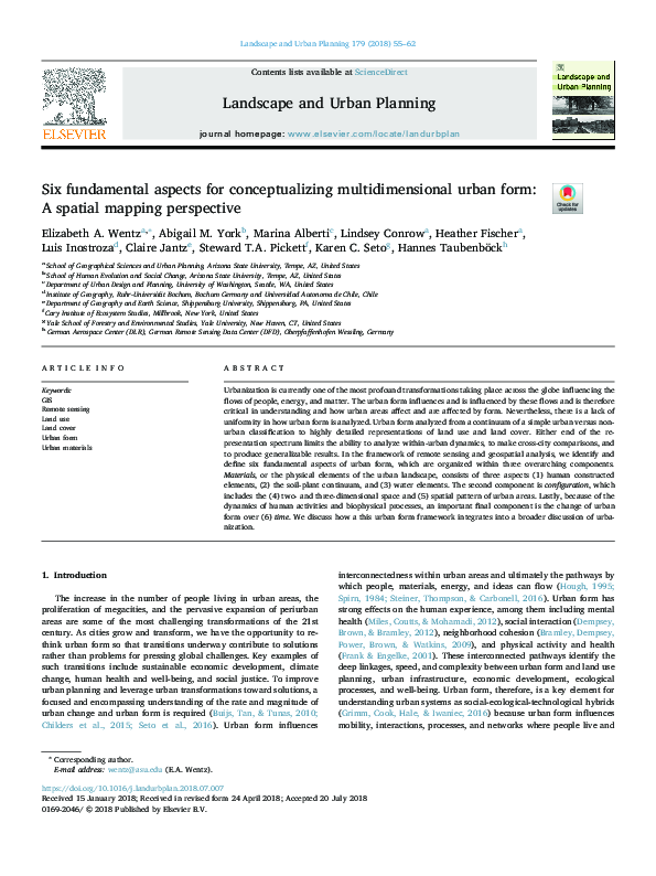 (PDF) Six fundamental aspects for conceptualizing multidimensional ...