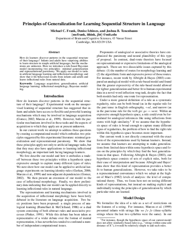 (PDF) Principles of generalization for learning sequential structure in ...