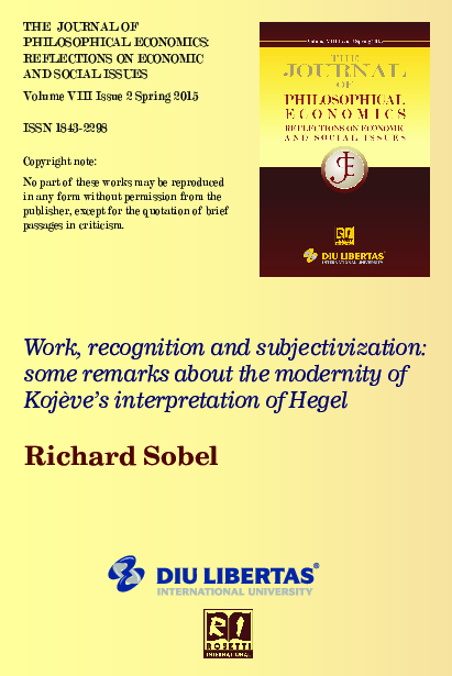 (PDF) Work, recognition and subjectivization: some remarks about the ...