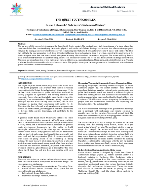 (PDF) The Quest Youth Complex