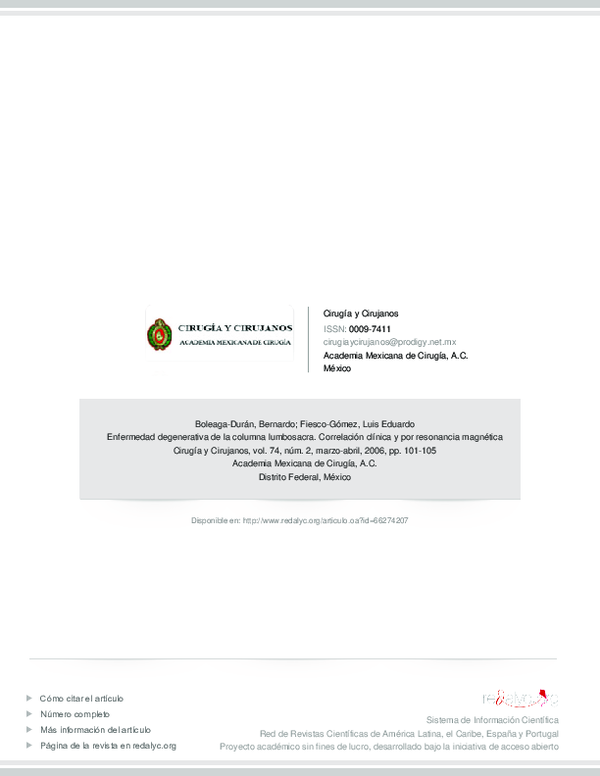 (PDF) [Degenerative disease of the lumbar spine. Clinical and magnetic resonance imaging ...