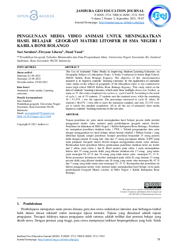 (PDF) Penggunaan Media Video Animasi Untuk Meningkatkan Hasil Belajar ...