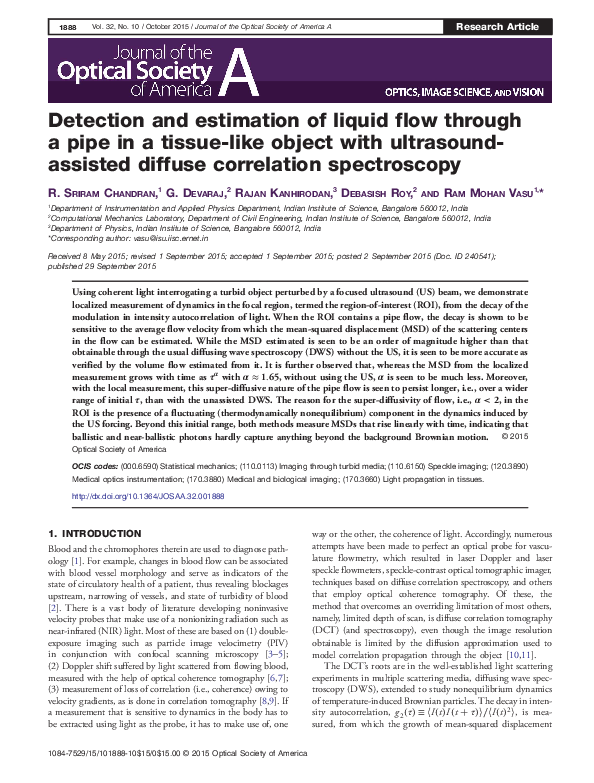(PDF) Detection and estimation of liquid flow through a pipe in a tissue-like object with ...