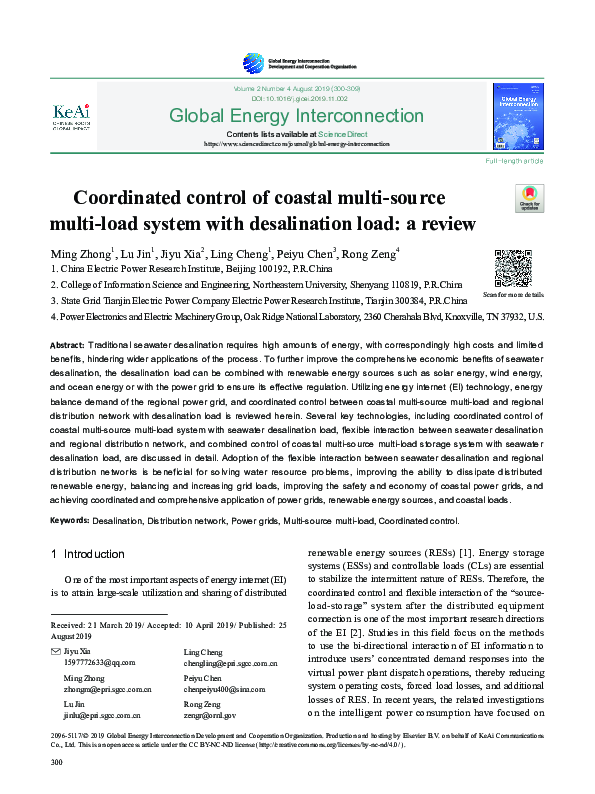 (PDF) Coordinated control of coastal multi-source multi-load system ...
