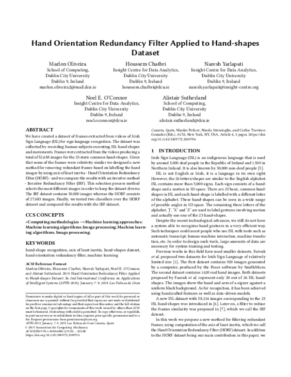 (PDF) Hand orientation redundancy filter applied to hand-shapes dataset
