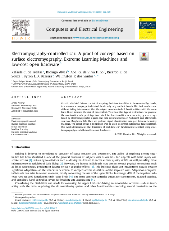 (PDF) Electromyography-controlled car: A proof of concept based on ...