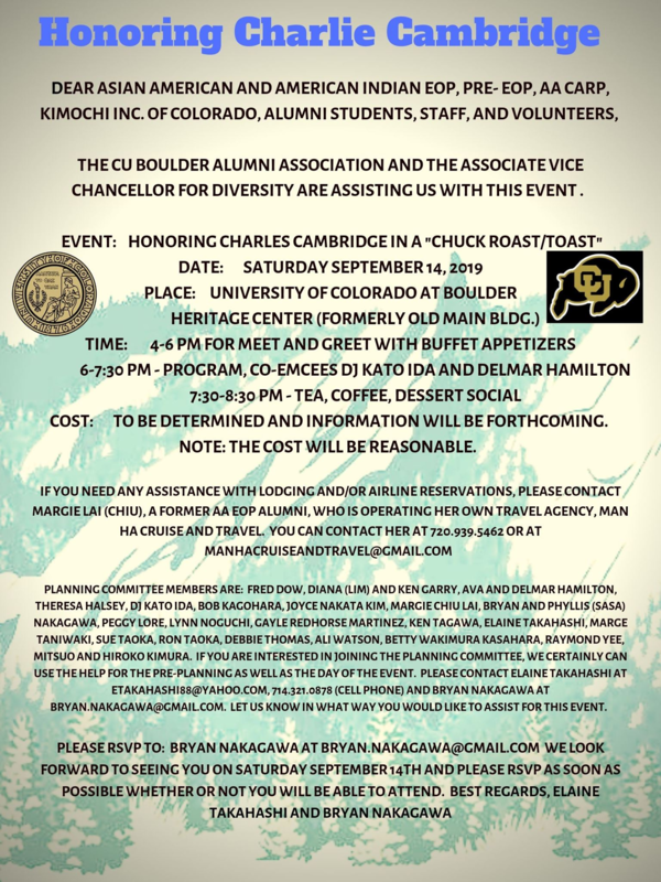 (PDF) Honoring Charlie Cambridge