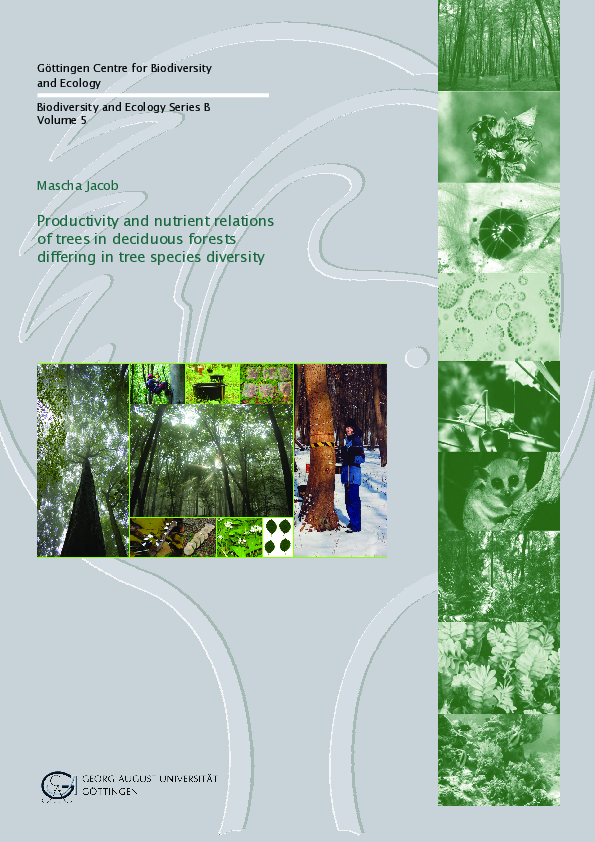 (PDF) Productivity and nutrient relations of trees in deciduous forests ...