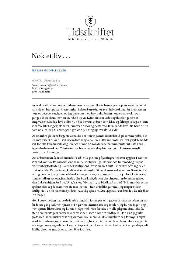 (PDF) Nok et liv