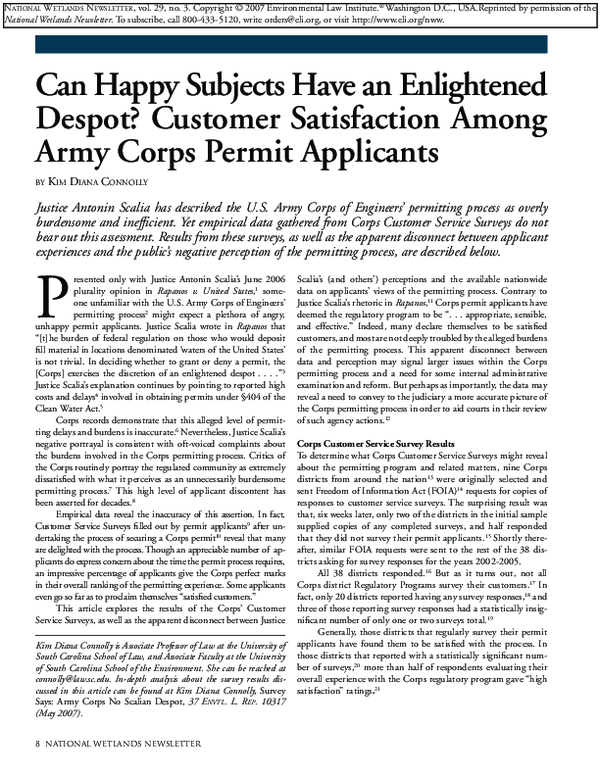 (PDF) Can Happy Subjects Have an Enlightened Despot? Customer ...