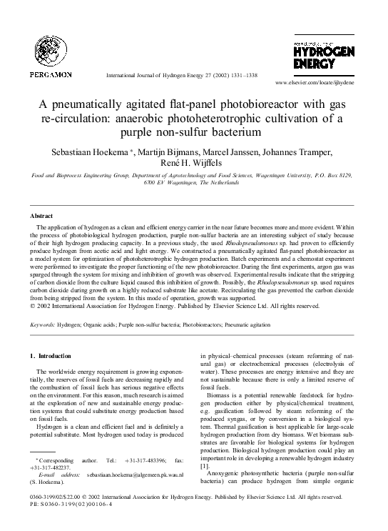 (PDF) A pneumatically agitated flat-panel photobioreactor with gas re ...