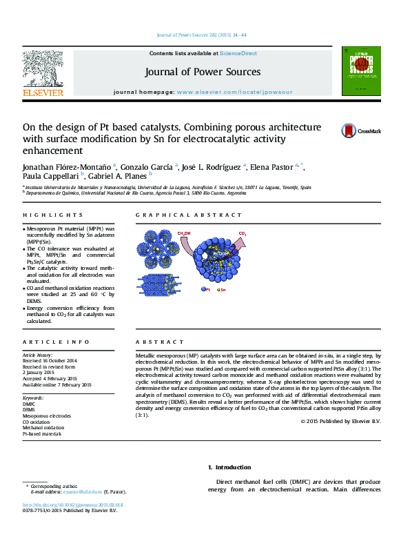 (PDF) On the design of Pt based catalysts. Combining porous ...
