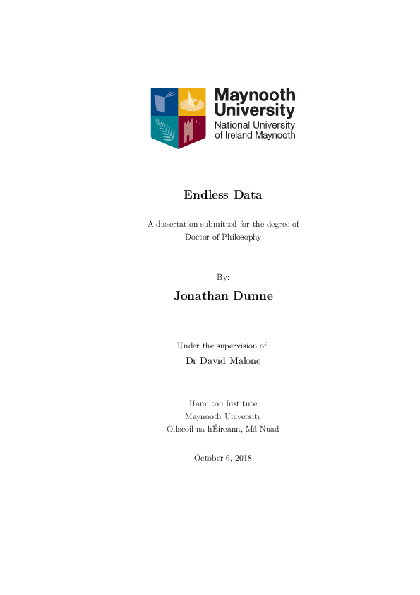 (PDF) Endless Data