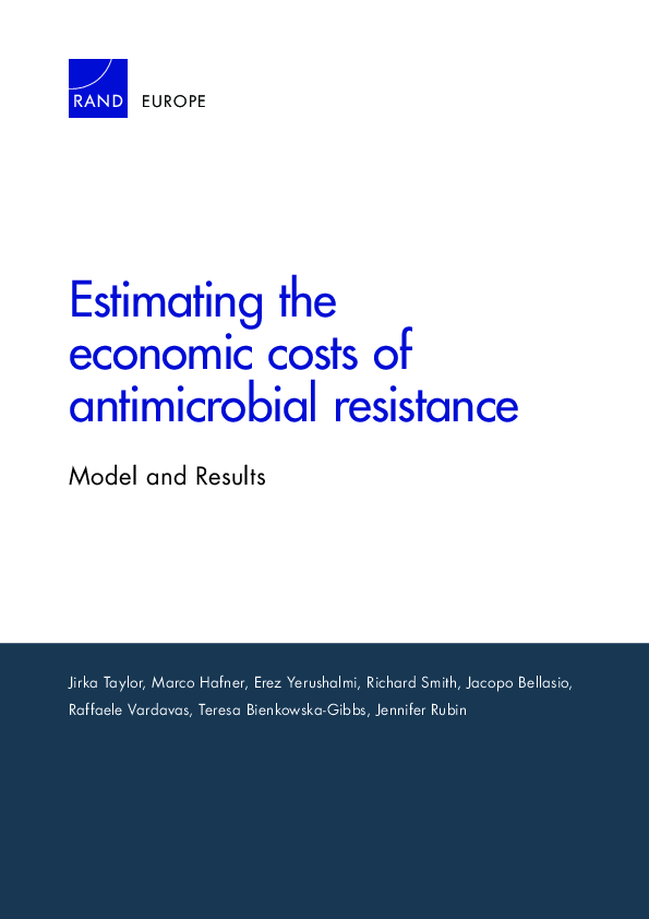 (PDF) Estimating the economic costs of antimicrobial resistance: Model ...