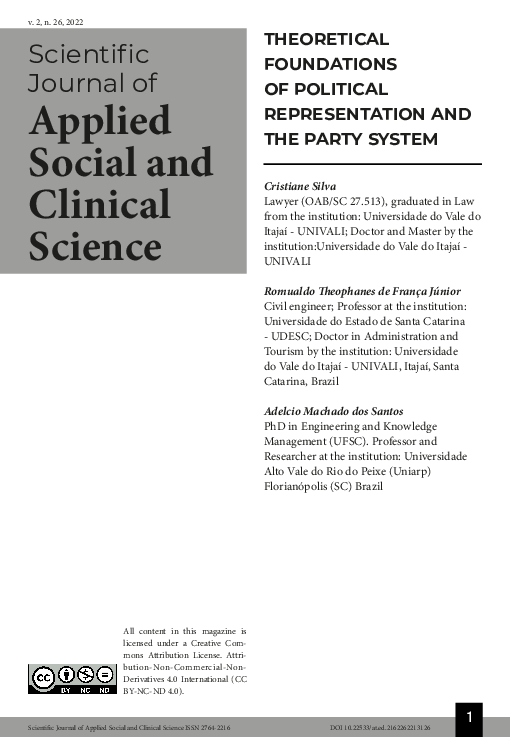 (PDF) Theoretical Foundations of Political Representation and the Party ...