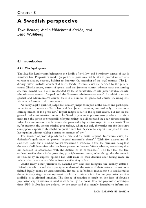 (PDF) A Swedish perspective