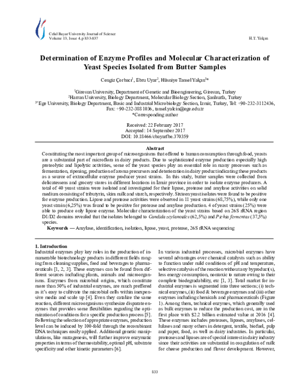 (PDF) Molecular Typing of Salmonella Species Isolated from Stool Samples