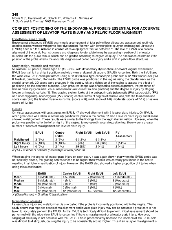 (PDF) Correct Positioning of the Endovaginal Probe is Essential for ...
