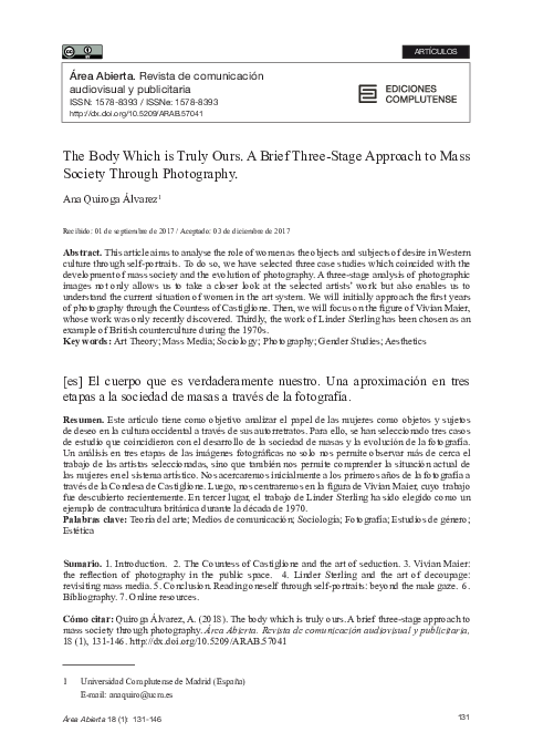 (PDF) The Body Which is Truly Ours. A Brief Three-Stage Approach to ...