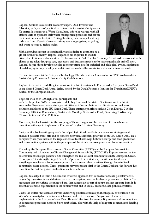 (DOC) Circular Bioeconomy and Industry 4 0 written by Dr Ikechi Agbugba ...