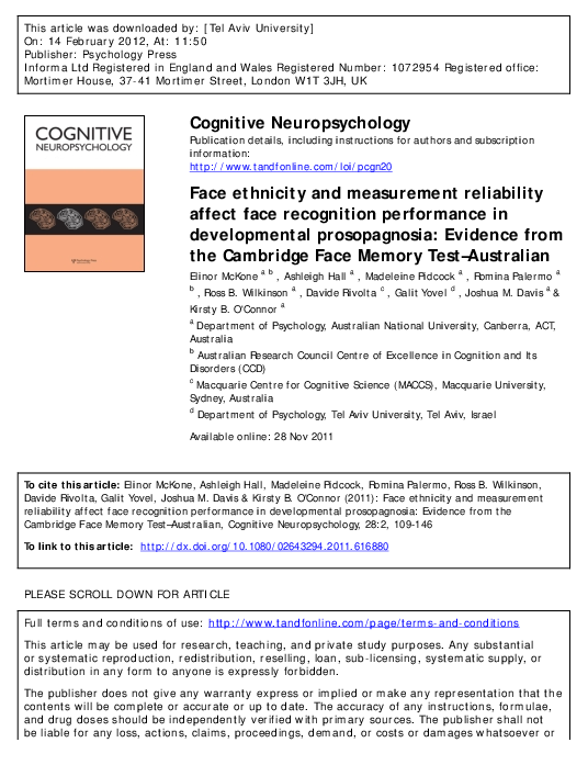 Pdf Face Ethnicity And Measurement Reliability Affect Face