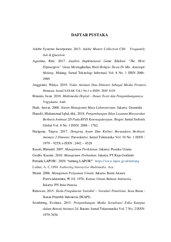 (PDF) Implementasi Animasi 2DIMENSI Layanan Aspirasi Dan Pengaduan ...
