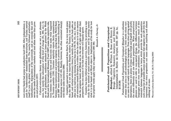 (PDF) Review of Postclassical Greek Prepositions and Conceptual ...