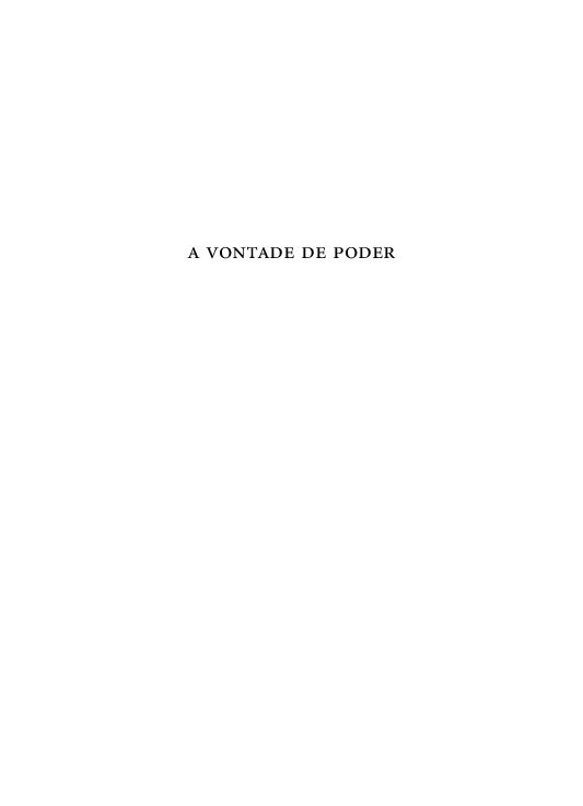 (PDF) NIETZSCHE, Friedrich - A Vontade de poder