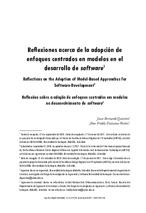 (PDF) Reflexiones acerca de la adopción de enfoques centrados en ...