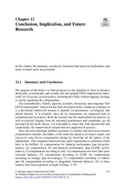 (PDF) Conclusion, Implication, and Future Research