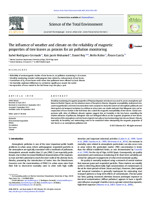 (PDF) The influence of weather and climate on the reliability of ...
