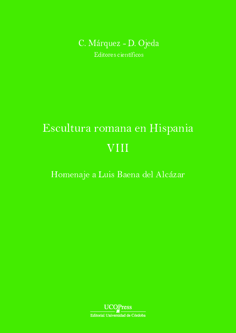 (PDF) Libro completo VIII Reunion escultura romana en Hispania